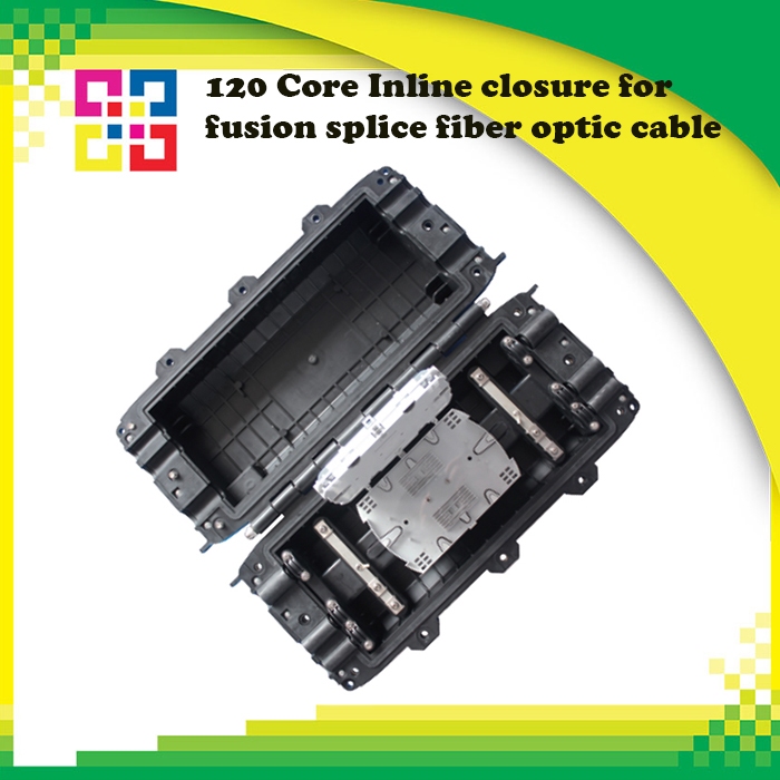 120 Core Inline closure for fusion splice fiber optic cable - BISMON ...