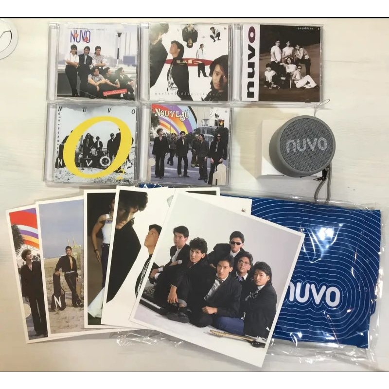 ซีดีเพลง cd music Box Set The Best of Nuvo Collection CD นูโว 5 Album ...