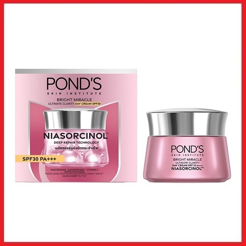 พอนด์ส ไบรท์ มิราเคิล อัลติเมท คลาริตี้ เดย์ ครีม Pond's Bright Miracle Ultimate Clarity Day ...
