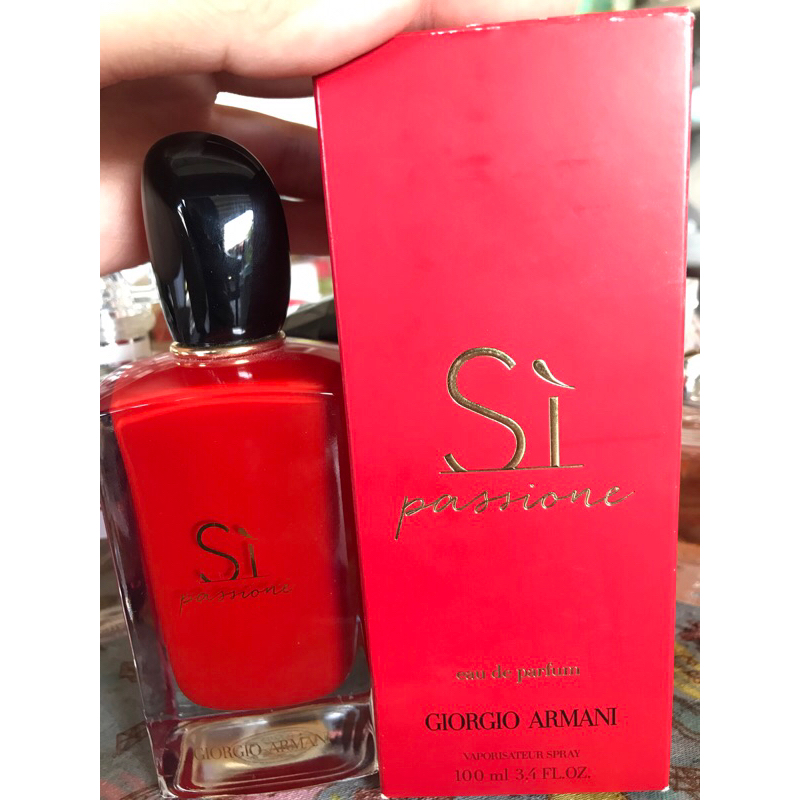 น้ำหอม Best Price Best Seller GIORGIO ARMANI SI PASSIONE EDP 100 ml | Shopee Thailand