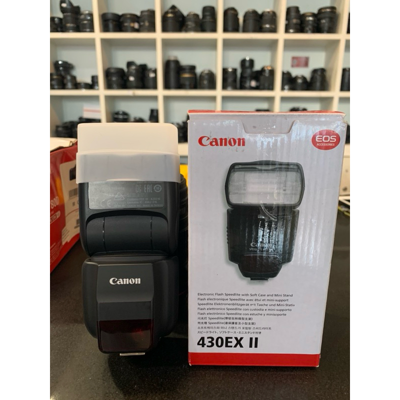 canon 430 EX II อุปกรณ์ครบกล่องอดีตร้าน | Shopee Thailand