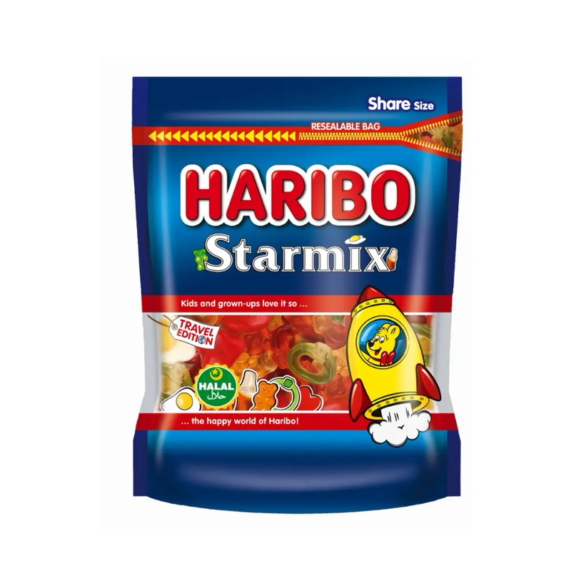 Haribo Share Size (300g) - เยลลี่ฮาริโบ ขนาด 300 กรัม มีฮาลาล | Shopee ...