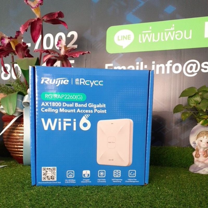 RG-RAP2260(G) Wireless Access Point WIFI6 (ax), Port Gigabit, Cloud ...
