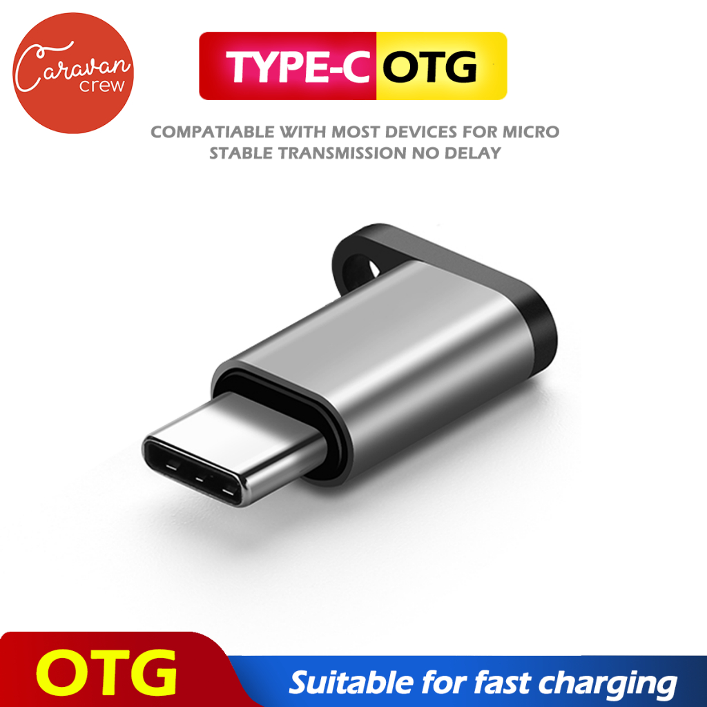 11# Caravan Crew TYPE C to USB Micro Male OTG Adapter Convertor หัวแปลง ...