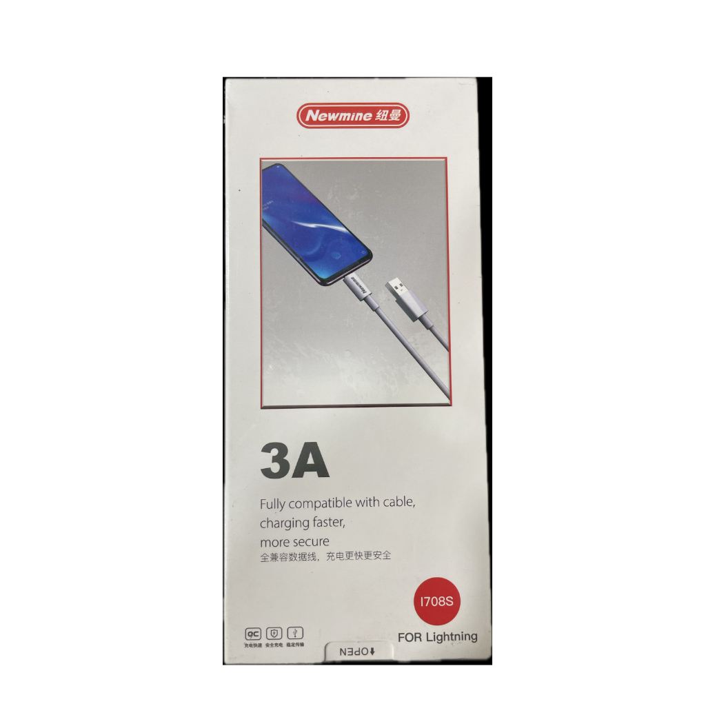 สายชาร์จNewmine 3A USB สินค้ามีพร้อมให้เลือกทั้งหัวและสาย 40W | Shopee Thailand