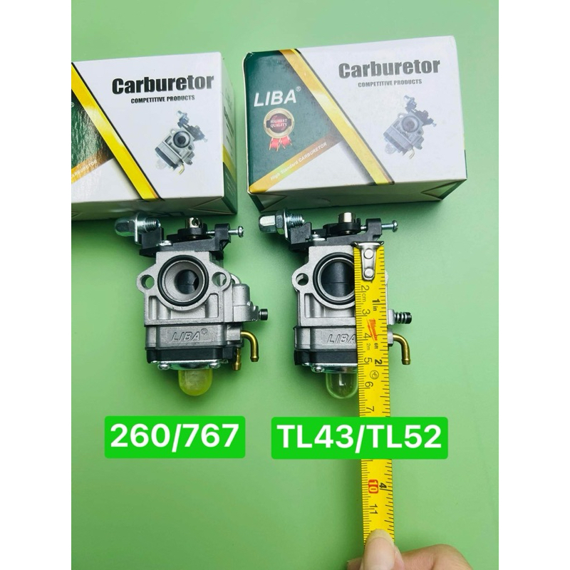 คาร์บู LIBA TL43 430 TL52 เครื่องเป่าลม 650 และ 260 CG260 767 กน้าแปลน เครื่องตัดหญ้า ราคาส่ง ...