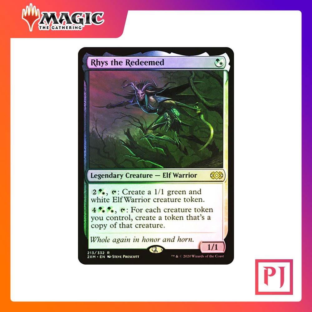 [MTG] Rhys the Redeemed [2XM] [MULTI] [RARE] [FOIL] [ENG] (การ์ดเมจิค ...