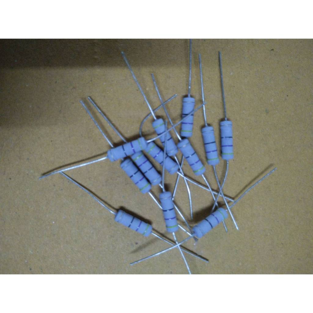 901004 รีซิสเตอร์ 47 โอห์ม 2 วัตต์ ตัวต้านทาน Resistors 47 Ohms 2 w 5% ...