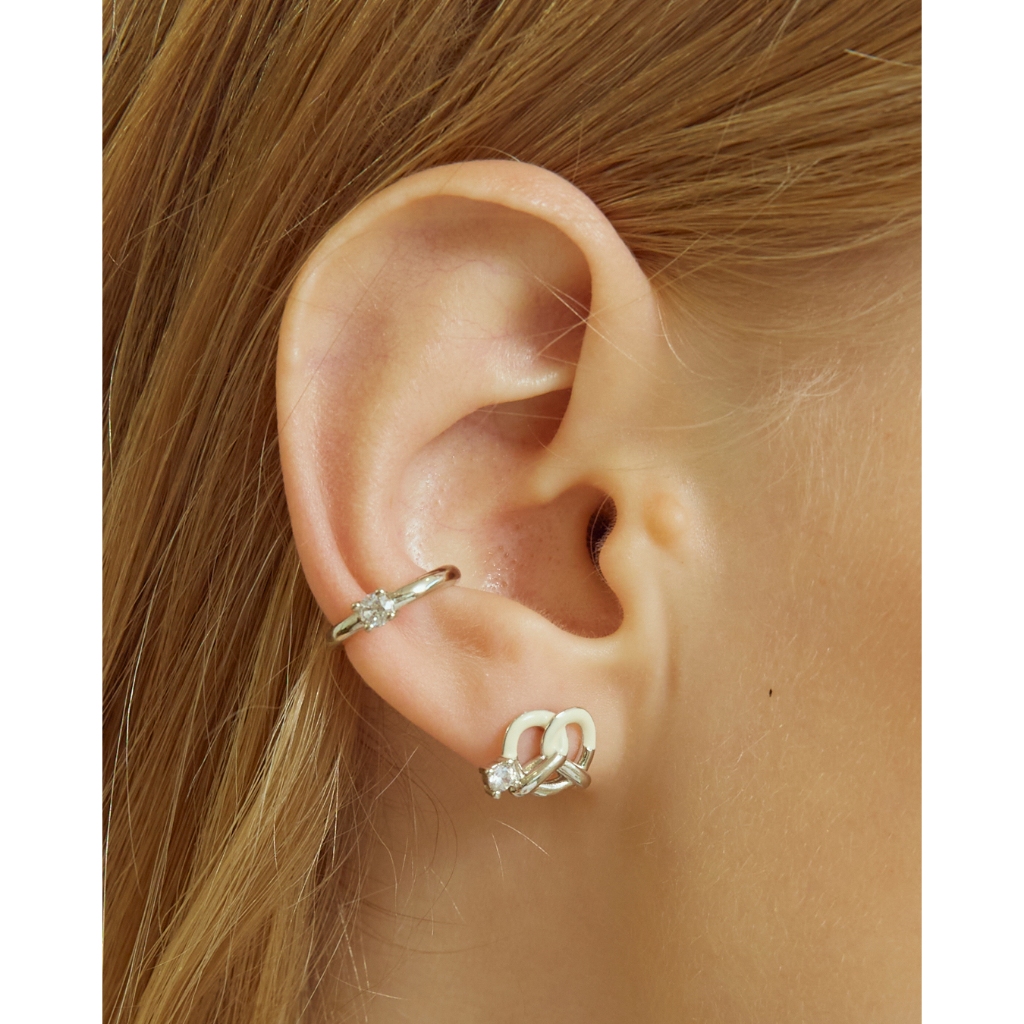 Julys - coral ear cuff (ราคาต่อชิ้น) | Shopee Thailand