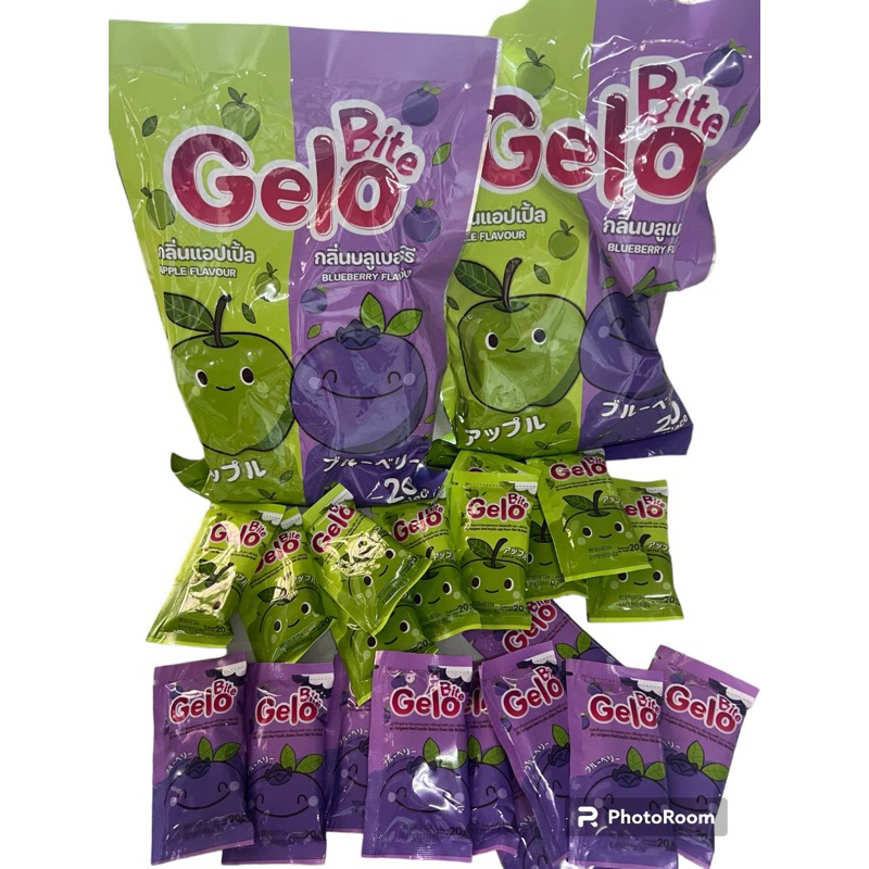 Gelo bite เยลลี่แบบซอง(20ซอง) | Shopee Thailand