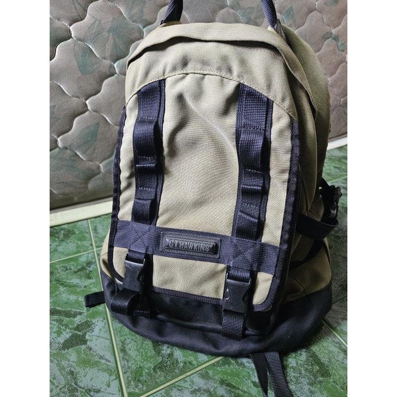 พร้อมส่ง กระเป๋าเป้มือสอง GT Hawkins สีน้ำตาล สภาพดี | Shopee Thailand