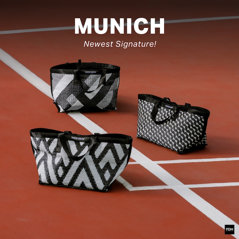 PDM กระเป๋า Munich Large Tote Bag Signature Series | Shopee Thailand
