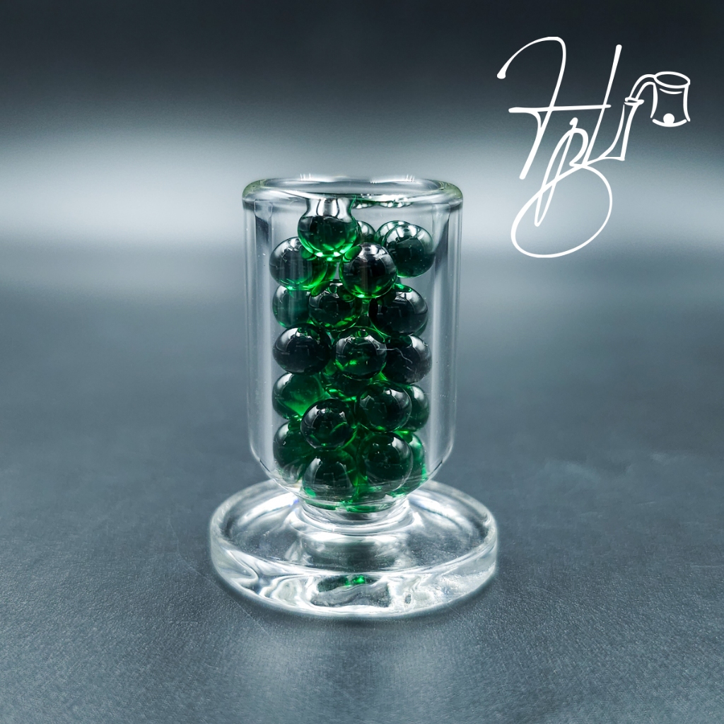 6mm Terp Pearls Emerald 2pc* ลูกแก้ว มรกต แท้! for Quartz Bangers, Wax ...