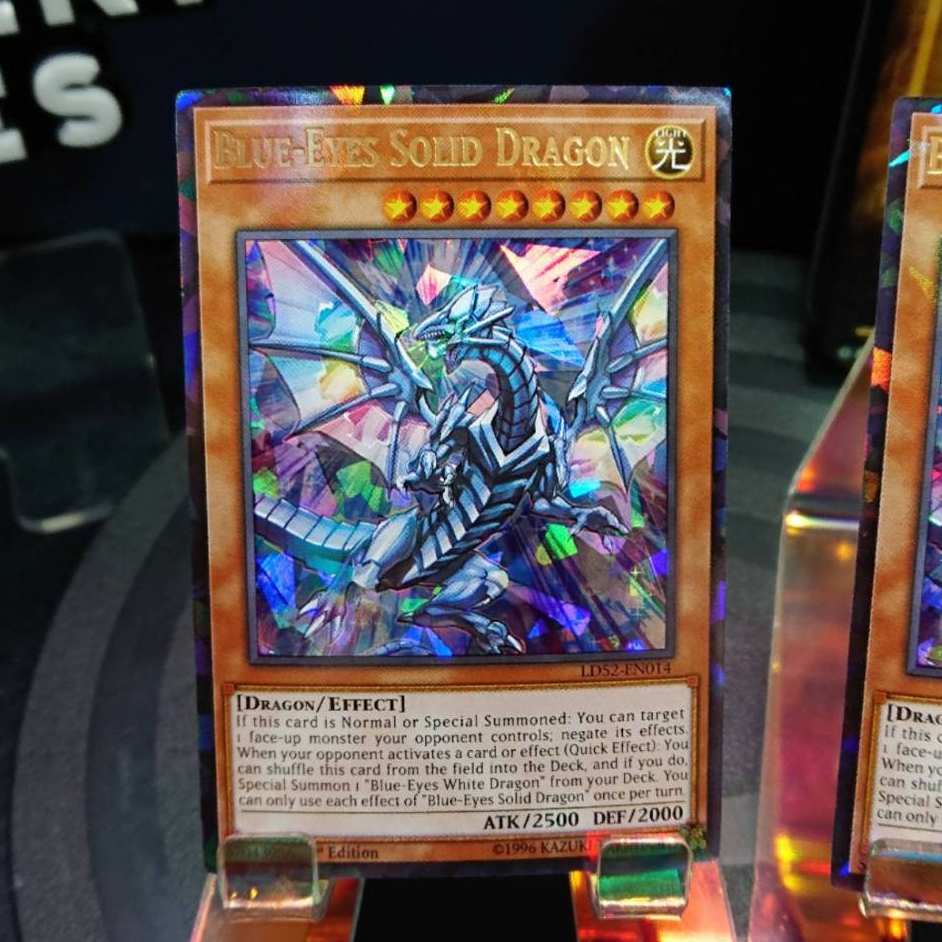 Blue-Eyes Solid Dragon บลูอาย โซลิท ดราก้อน **Rare** | Shopee Thailand