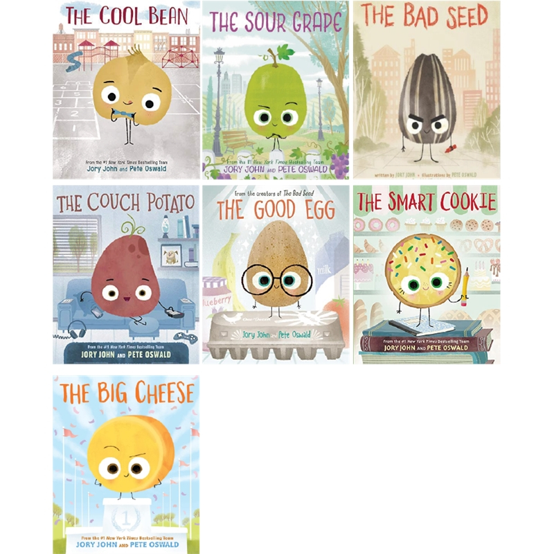 [หนังสือ เด็ก] Jory John Books: Good Egg, Bad Seed, Cool Bean, Couch ...