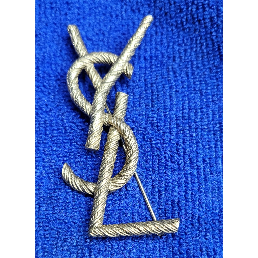 ํYSL - มือสอง Yves Saint Laurent Novelty Brooch Pin | Shopee Thailand
