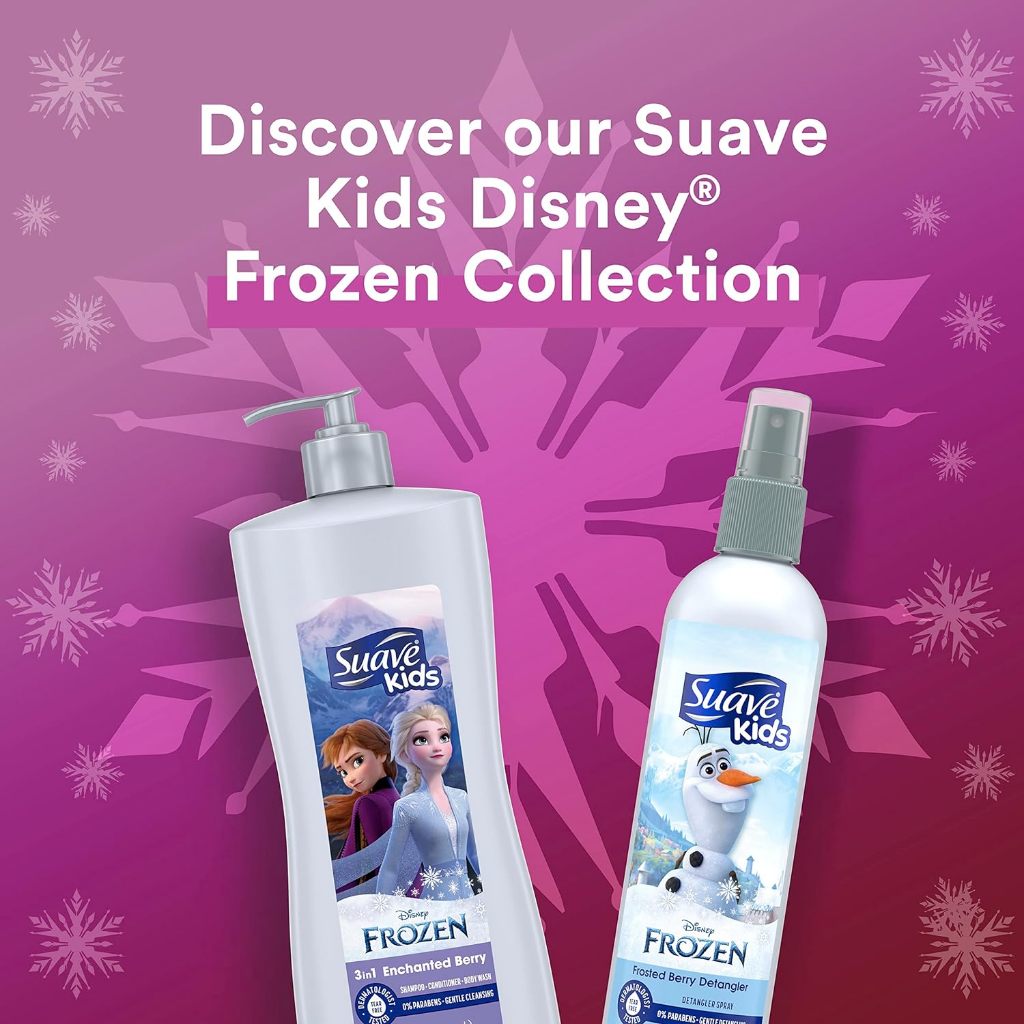 Suave Kids Disney Frozen Shampoo & Conditioner / Detangler Spray ...