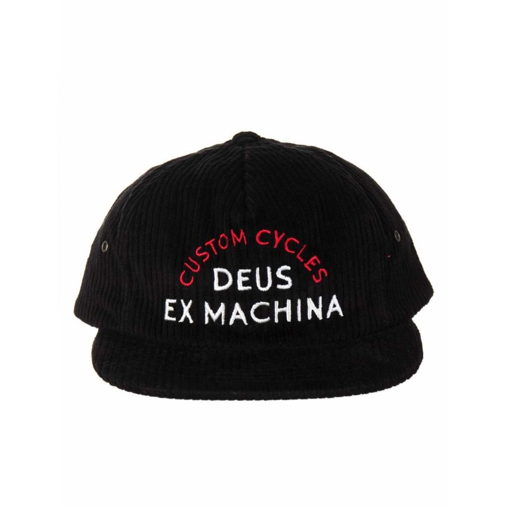 หมวก Deus ex machina ALLEN CORD CAP (BLACK) | Shopee Thailand