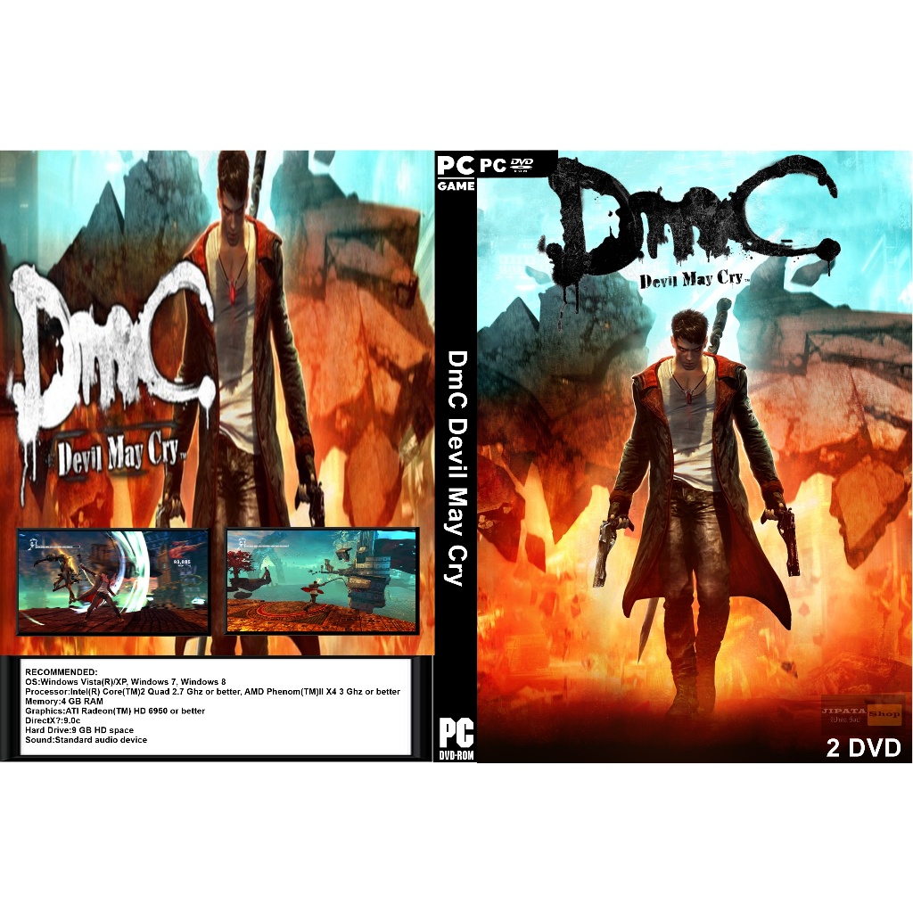 แผ่น Game PC DmC Devil May Cry Complete Edition (2DVD) | Shopee Thailand