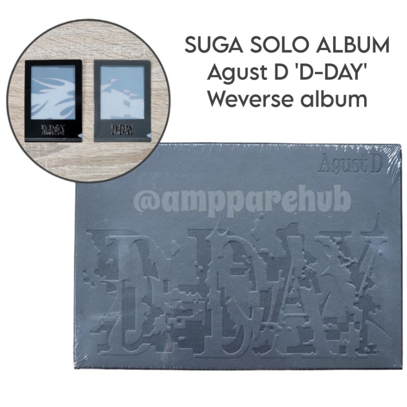 [พร้อมส่ง] SUGA SOLO ALBUM Agust D 'D-DAY' Weverse album บีทีเอส บังทัน ...
