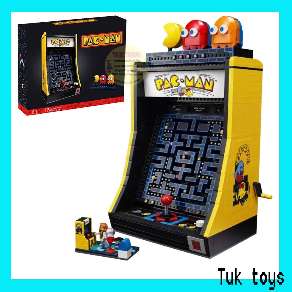 พร้อมส่ง!! ชุดตัวต่อ PAC - MAN Arcade แพ็ก - แมน เกมอาร์เคด | Shopee ...