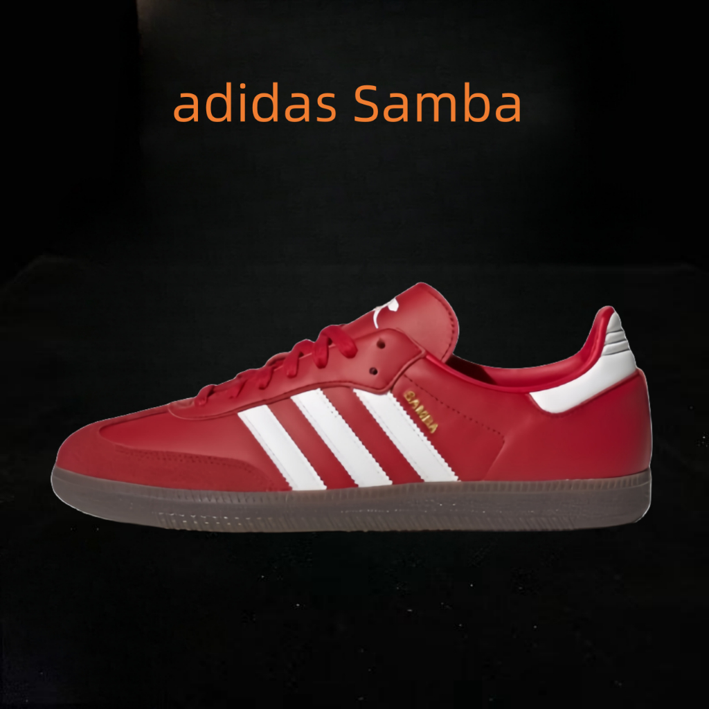 adidas originals Samba Team ขาวแดง แท้ 100% | Shopee Thailand