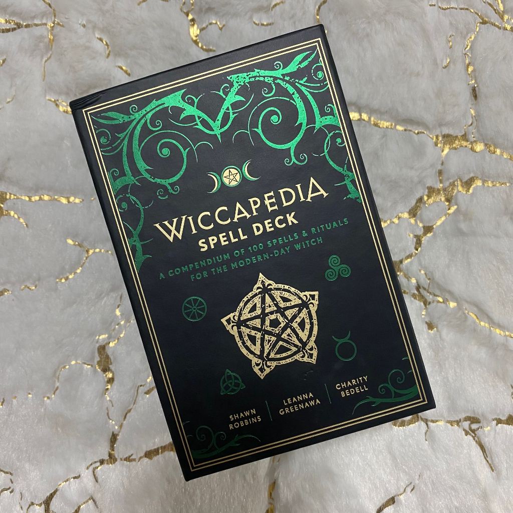 (ไพ่พธีกรรมแนวแม่มด)Wiccapedia spell deck | Shopee Thailand