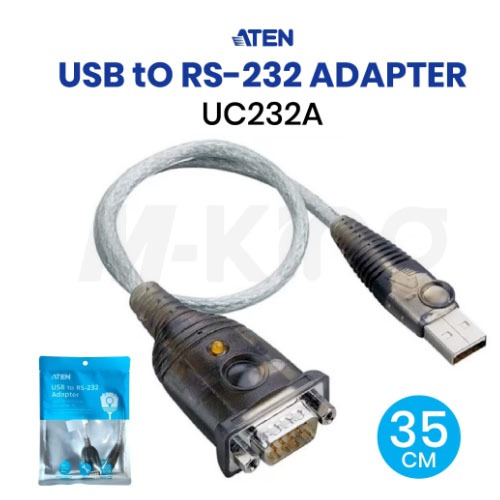ATEN USB to Serial สาย USB to RS232 รุ่น UC-232A ATEN UC232A USB to ... ATEN USB to Serial สาย USB to RS232 รุ่น UC-232A ATEN UC232A USB to ...