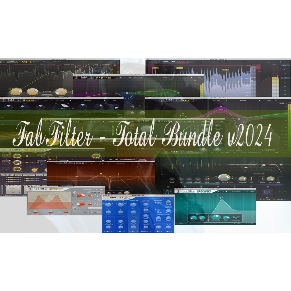 ปรับแต่งเพลงของคุณด้วย มัลติแบนด์ระดับมืออาชีพ FabFilter Total Bundle ...