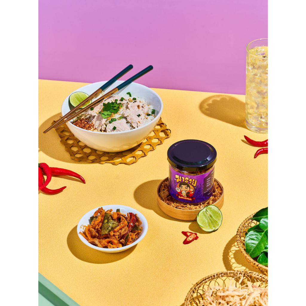 น้ำพริกปลาหมึกต้มยำ (Thai Squid Tom Yum Chackling Chili Paste) | Shopee ...