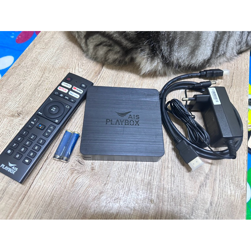กล่อง AIS Play Box V3 มือสอง (ไม่มีรายเดือน) อุปกรณ์ครบ กล่อง AndroidTv ...