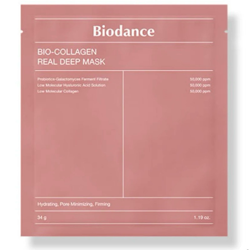( ของแท้ 🇰🇷 100% ) Biodance Bio-Collagen Real Deep Mask 🫧 | Shopee Thailand