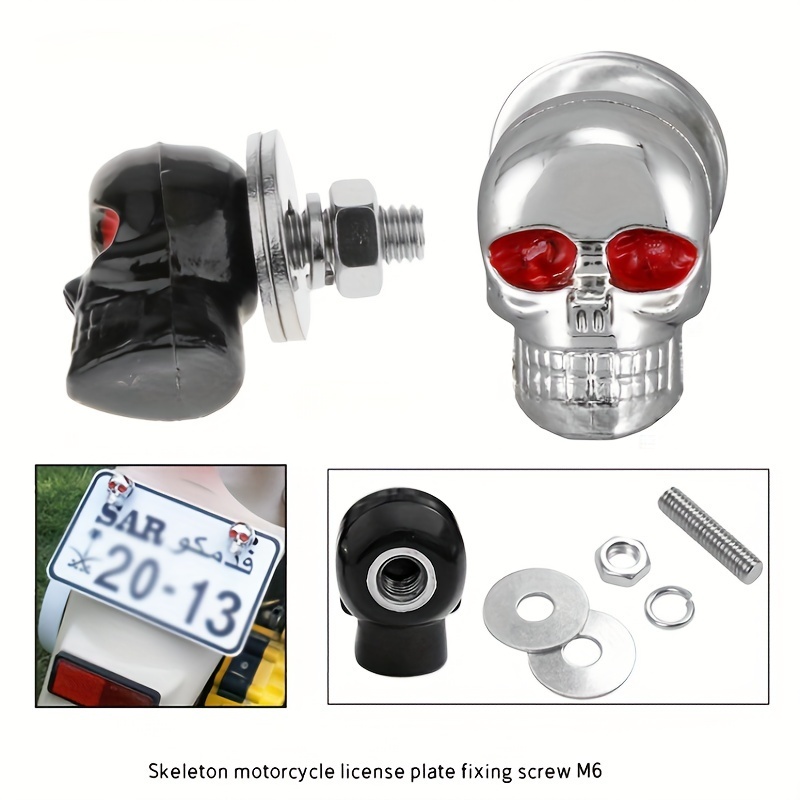 Fixed screw ghost head accessory motorcycle scooter Harley Davidson ...