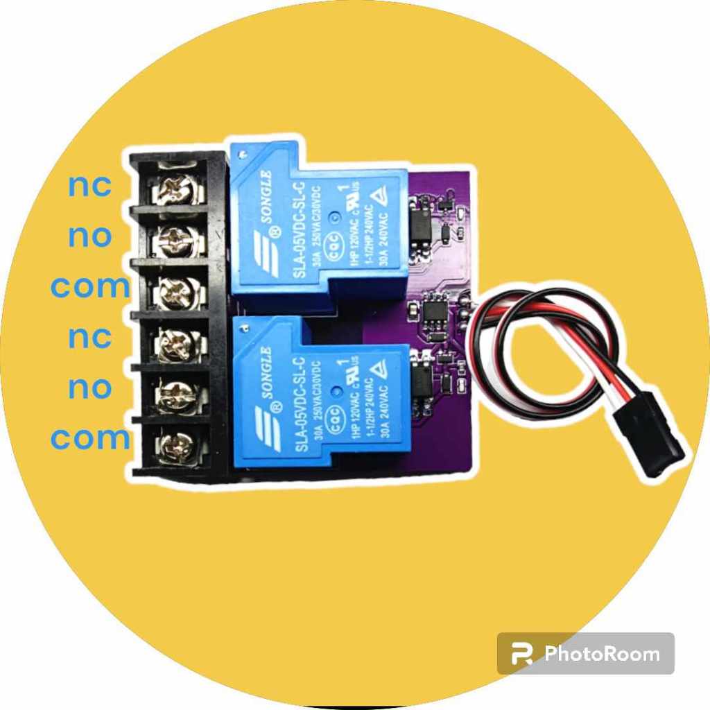 Rc Relay Switch 10A/30A pwm สำหรับรีโมท Flysky เครื่องบิน รถตัดหญ้า ...