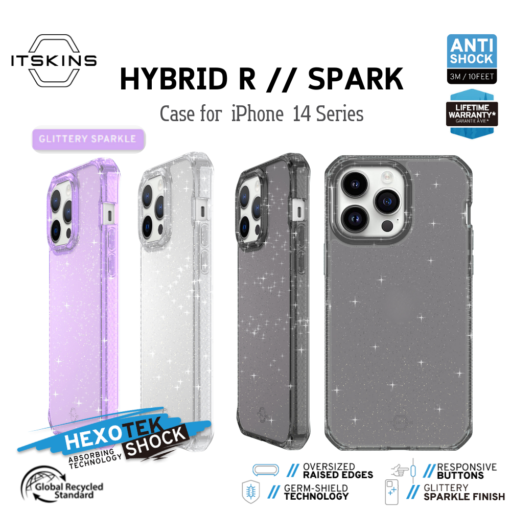 [ 50% OFF ] ITSKINS HYBRID R // SPARK เคสกันกระแทก สำหรับ iPhone 14 ...