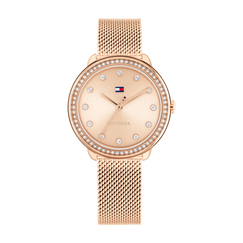 Tommy Hilfiger TH1782700 Demi Ladies Watch RoseGold 32mm. | Shopee Thailand