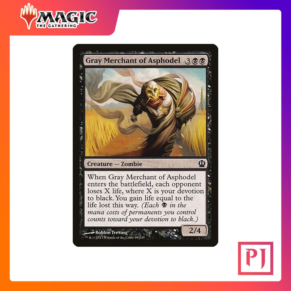 [MTG] Gray Merchant of Asphodel [THS] [BLACK] [COMMON] [NORMAL] [ENG ...