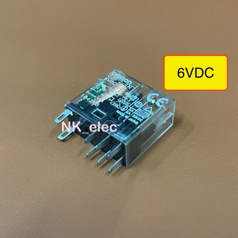 G2R-2-SN รีเรย์ OMRON 8 ขา ไฟ 6VDC 12VDC 24VDC 24VAC 110VAC 220VAC P2RF-08-E ซ็อกเก็ต มีสินค้า ...