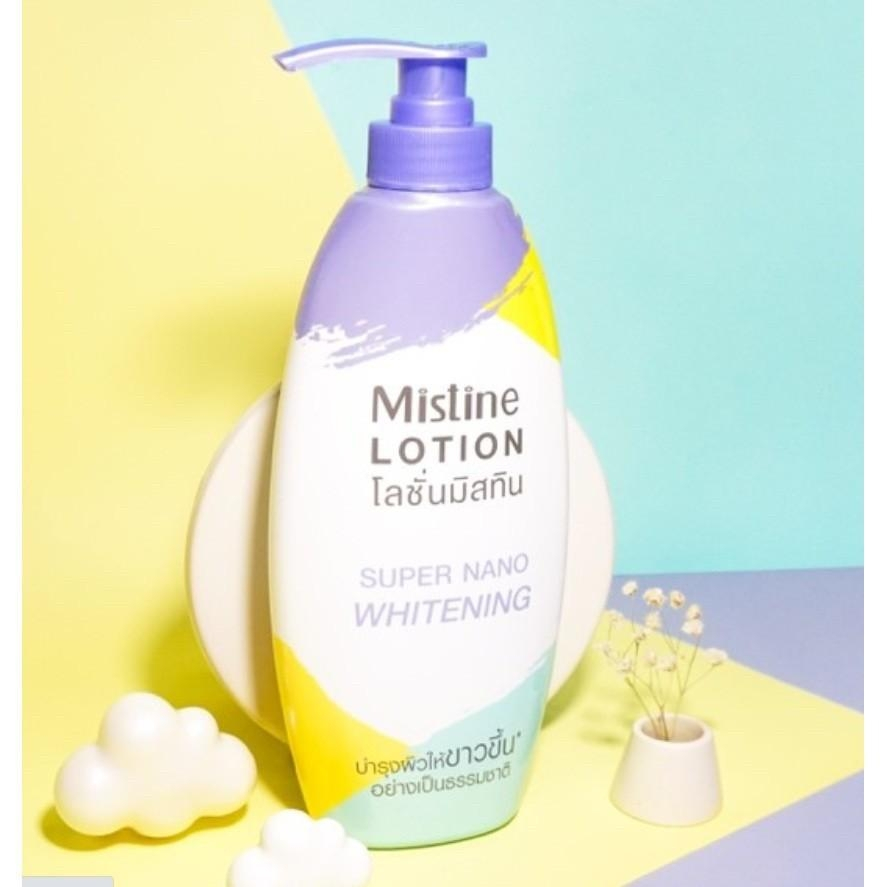 Mistine Super Nano Whitening มิสทิน ซุปเปอร์ นาโน ไวท์เทนนิ่ง โลชั่น ขนาด 400 ml. | Shopee Thailand