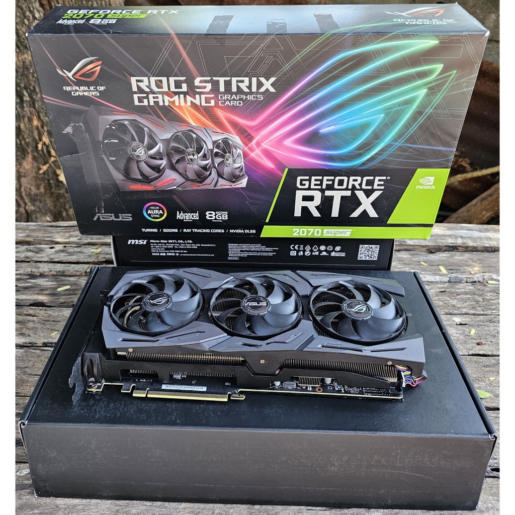 ASUS RTX 2070 SUPER ROG STRIX 8GB Advanced GDDR6 | Shopee Thailand