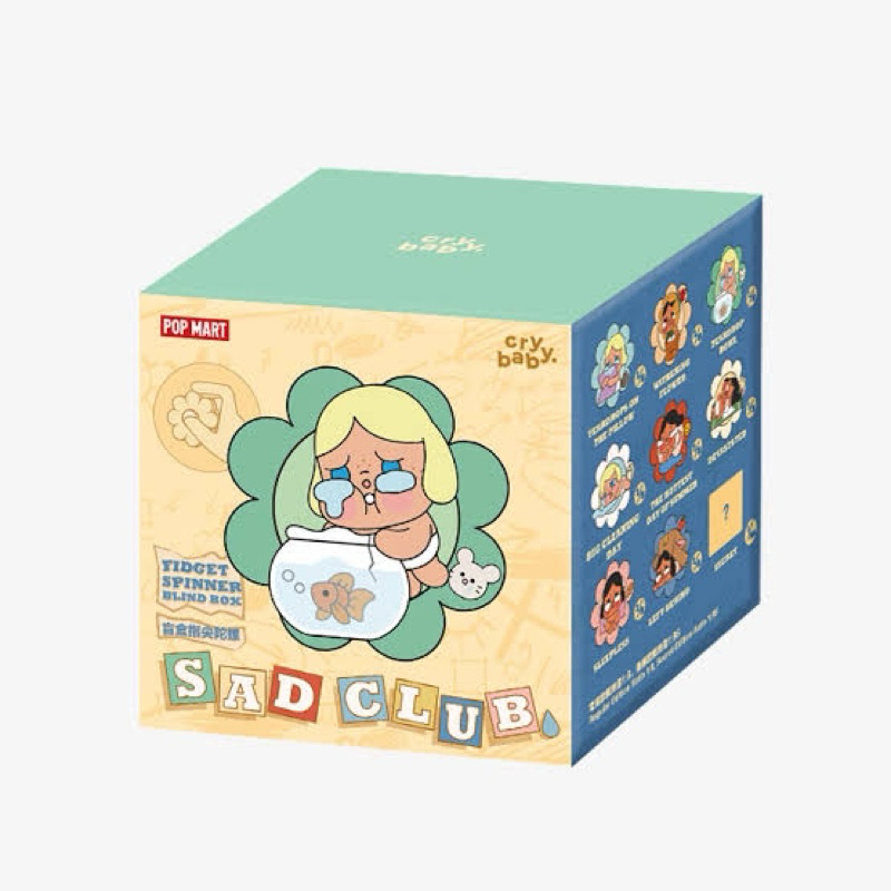 CRYBABY Sad Club Series-Fidget Spinner Blind Box | Shopee Thailand
