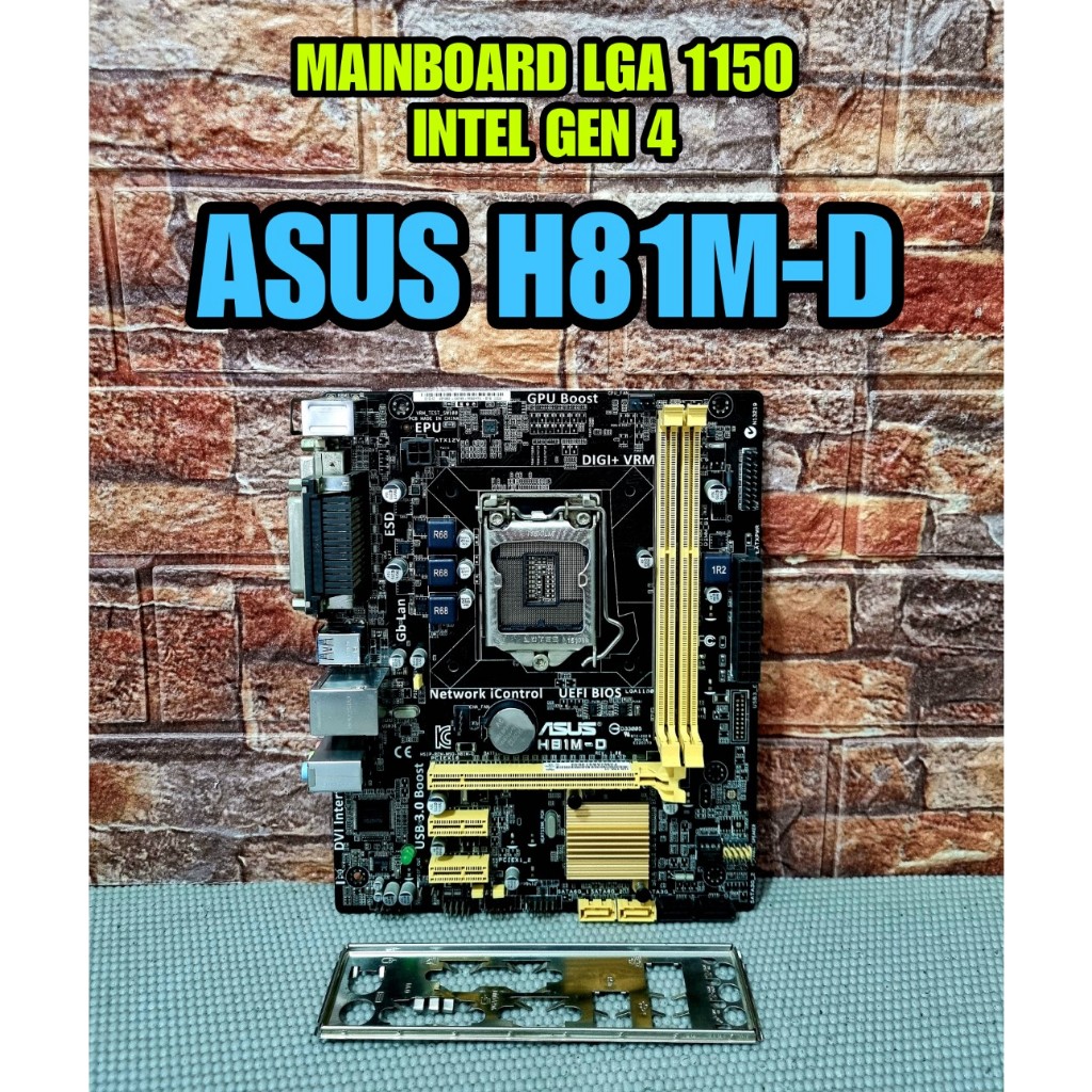 (ร้านในไทย) เมนบอร์ด 1150 รองรับ CPU INTEL GEN 4 ** มีของพร้อมส่งทันที ...