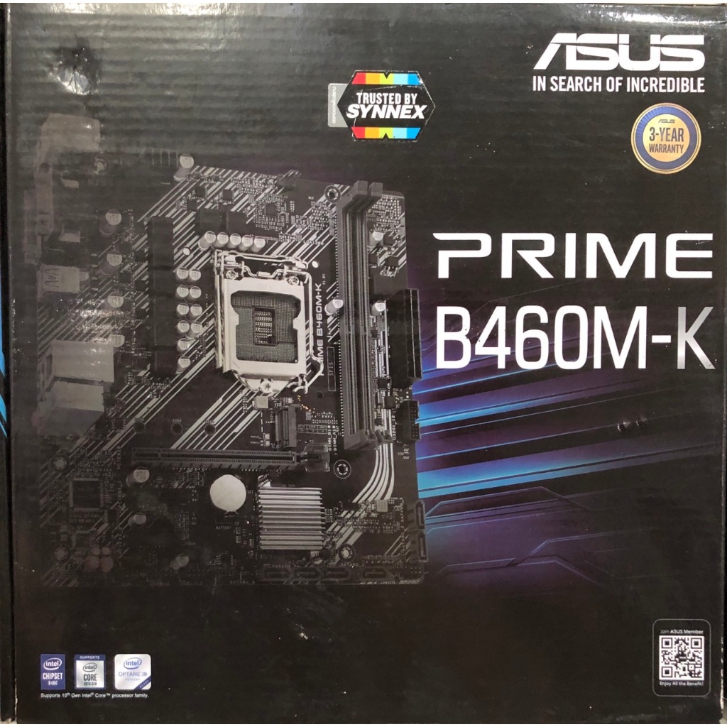 MAINBOARD (เมนบอร์ด) 1200 ASUS PRIME B460M-K มือสอง | Shopee Thailand