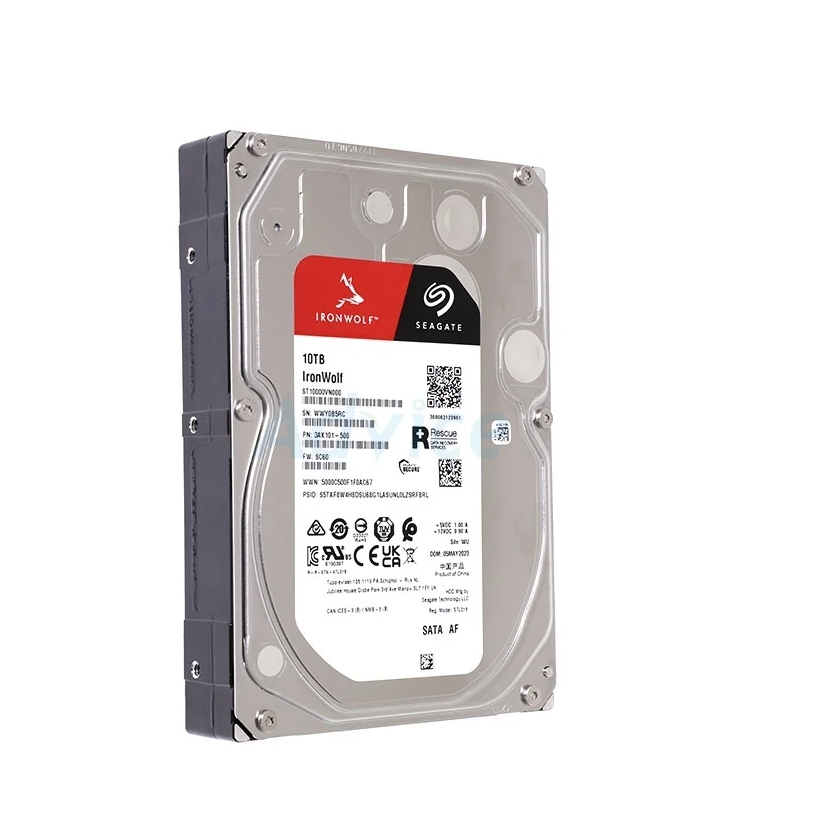 10 TB HDD SEAGATE IRONWOLF (7200RPM, 256MB, SATA-3, ST10000VN000 ...