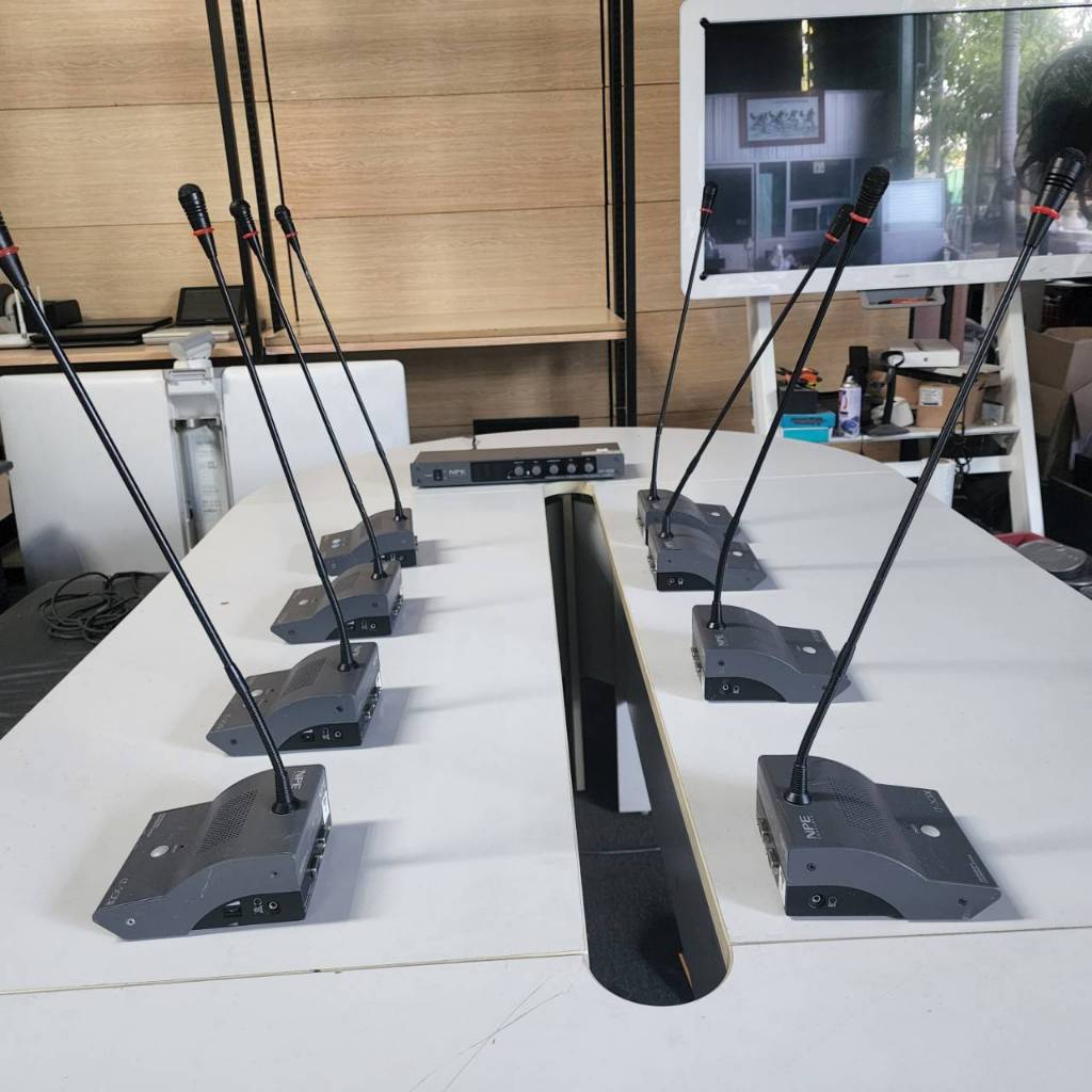 ชุดไมค์ประชุม NPE CF-50 Series มีสาย มือสอง | Shopee Thailand