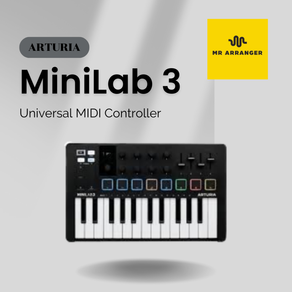 Arturia MiniLab 3 Universal MIDI Controller | Shopee Thailand