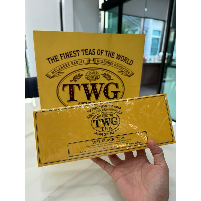 ชา twg classic 1837 black tea ชาดำชนิดซอง | Shopee Thailand