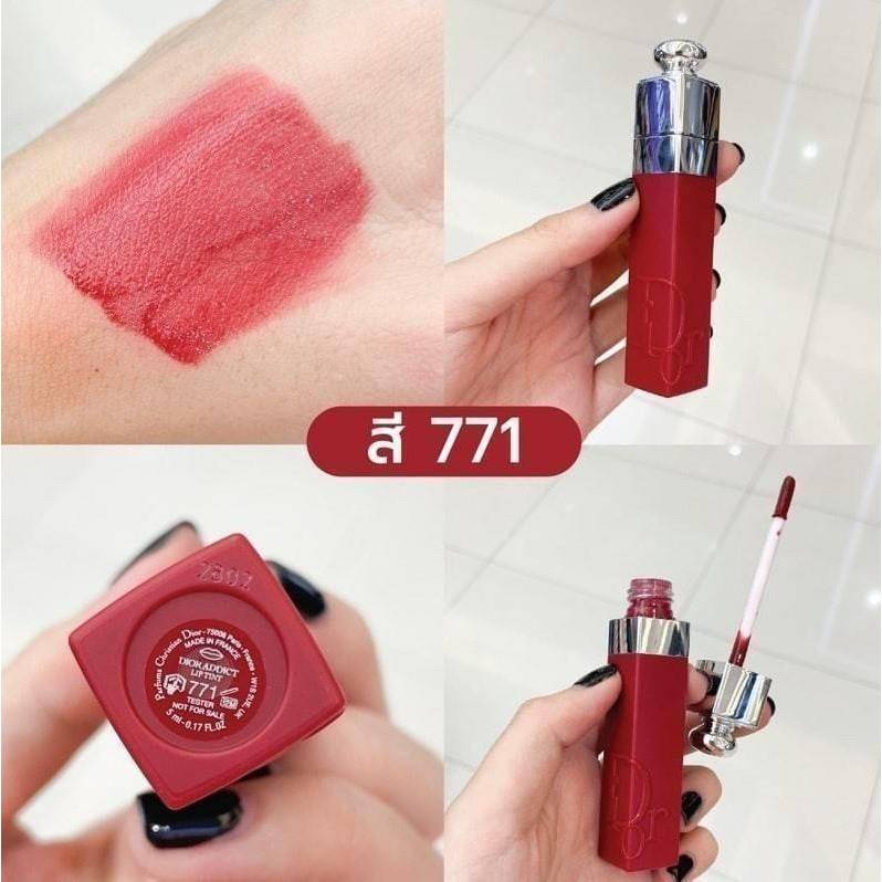Dior Addict Lip Tint No-Transfer Lip Tint 5 ml #771 Natural Berry( No ...
