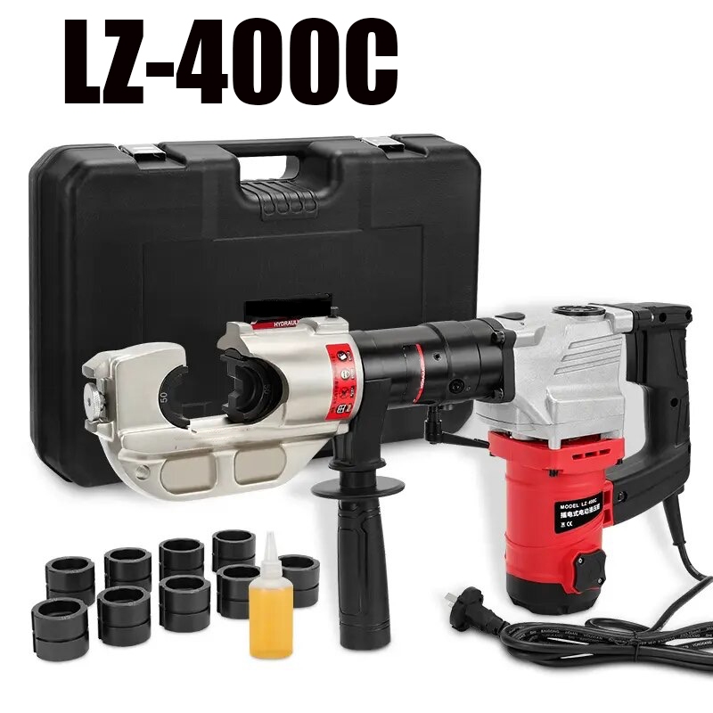 LZ-400C plug-in ไฮดรอลิก CLAMP เครื่องย้ำ หางปลา คีม เครื่องย้ำสายไฟ ...