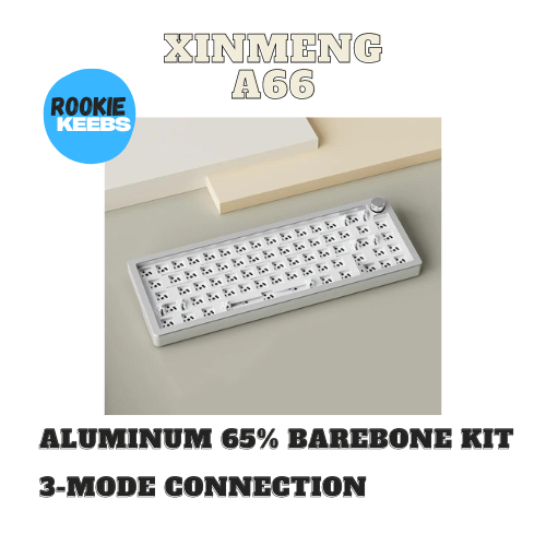 (พร้อมส่งจากไทย)Xinmeng A66 3-Mode Hotswap Aluminum 65% Mechanical ...